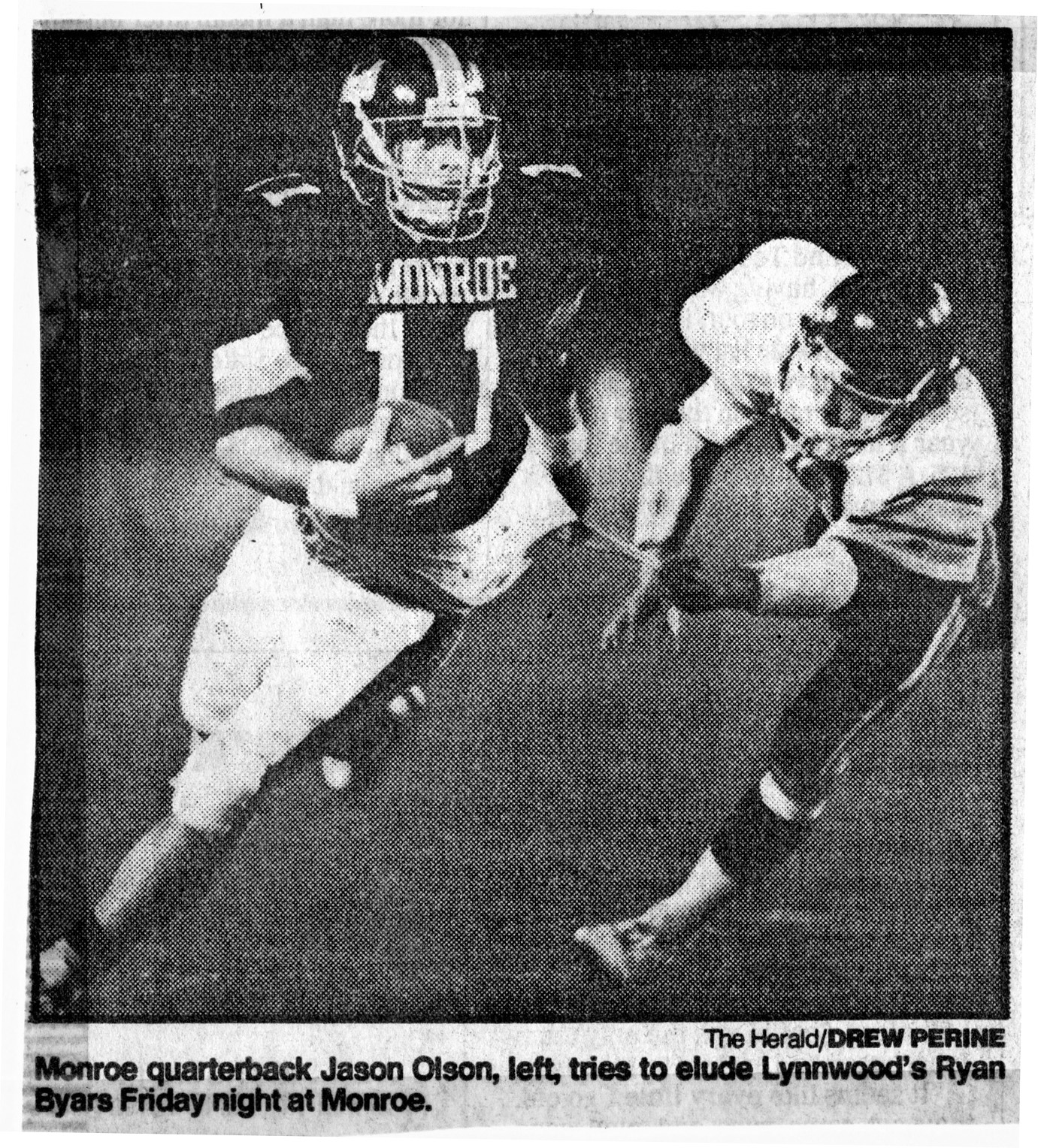 Monroe’s Greatest Quarterbacks: Jason Olson – The Orange and the Black