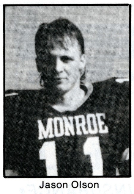 Monroe’s Greatest Quarterbacks: Jason Olson – The Orange and the Black